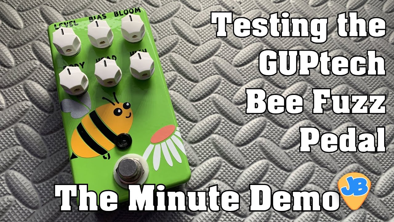 * The Minute Demo * GUPtech Bee Fuzz Pedal | Boss Katana Amp clean ...