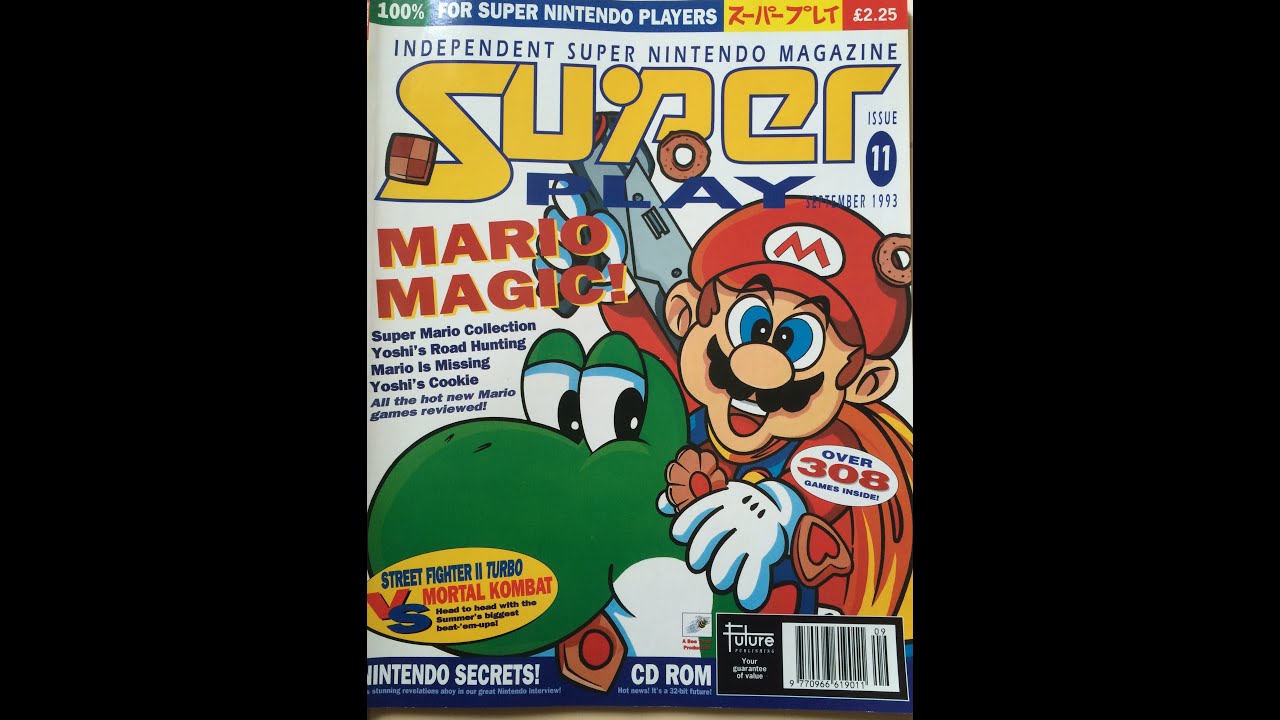 Super Play issue 11 full look SNES Super Nintendo magazine - YouTube
