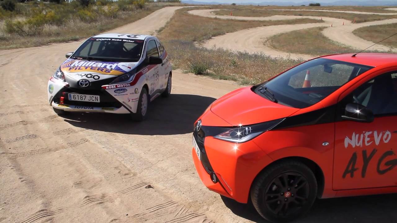 Así es el Toyota Aygo de Rally - YouTube