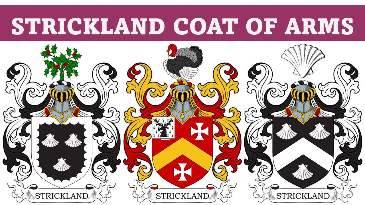 Strickland Coat of Arms & Family Crest - Symbols, Bearers, History ...