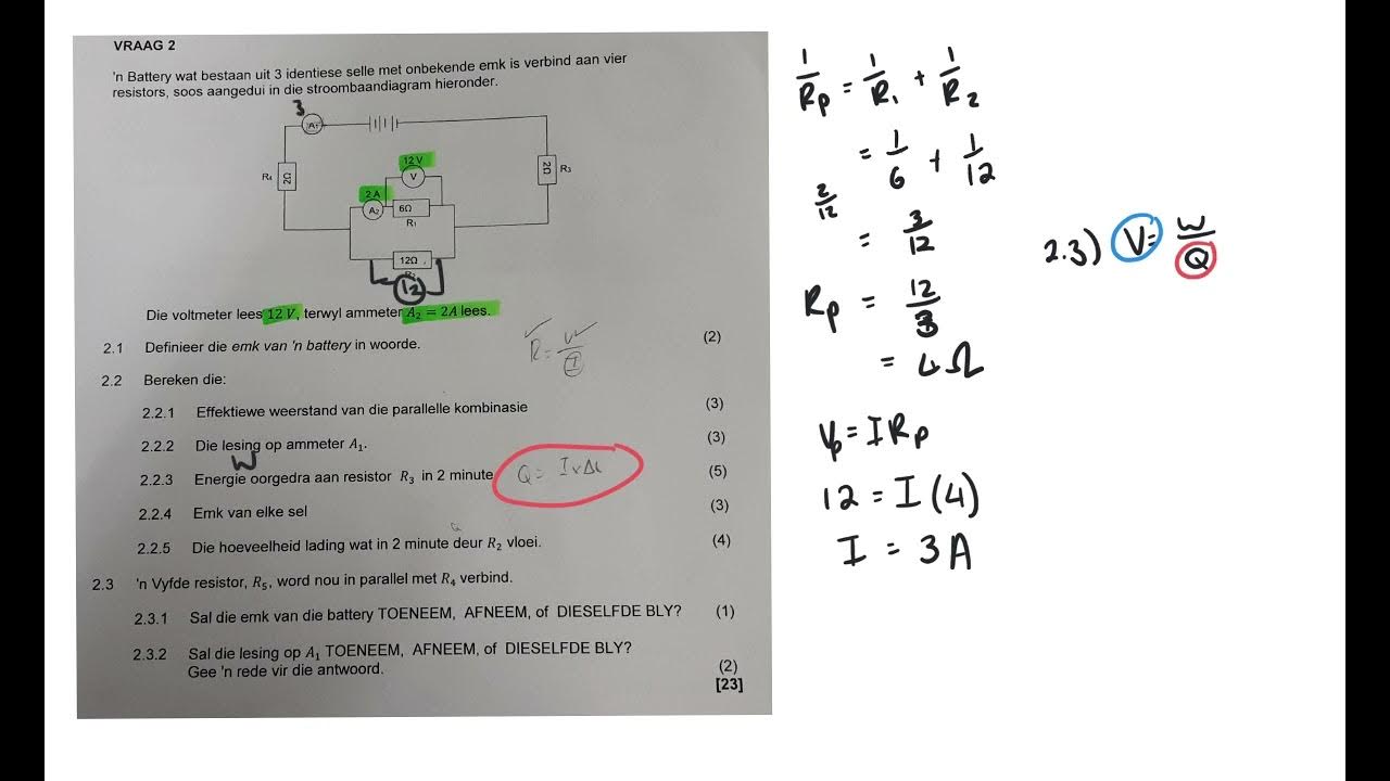 Elektrisiteit (stroombane) Gr. 10 fisika - YouTube