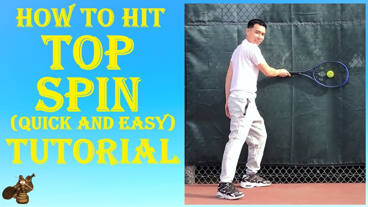 Do This To Learn Quick and Easy Tennis Topspin - YouTube
