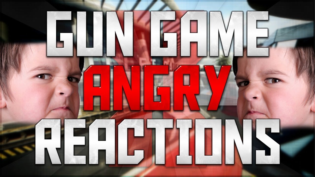 Kid Gets Mad at a Video Game! Black Ops 2 Rage Reactions! "Gun Game ...