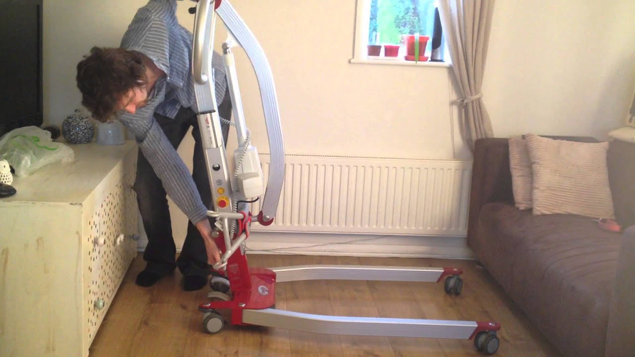 How to use the Molift Smart mobile hoist (Our SMAll Adventure) - YouTube