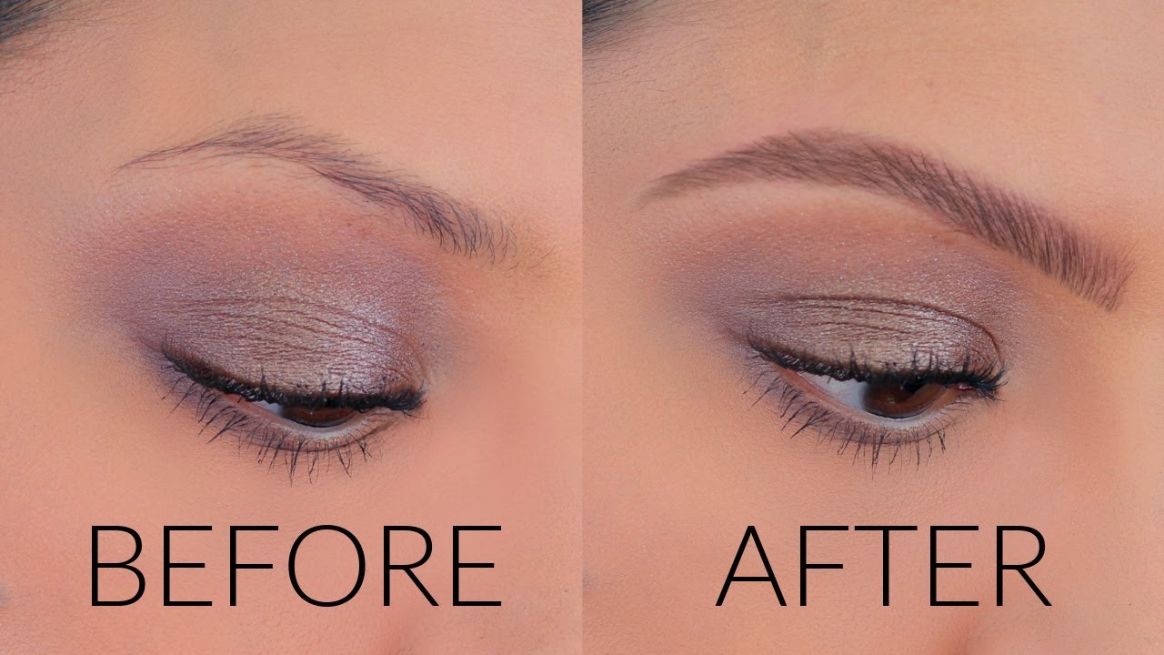 Achieve Natural and Fluffy Brows: Easy and Quick Tips - YouTube