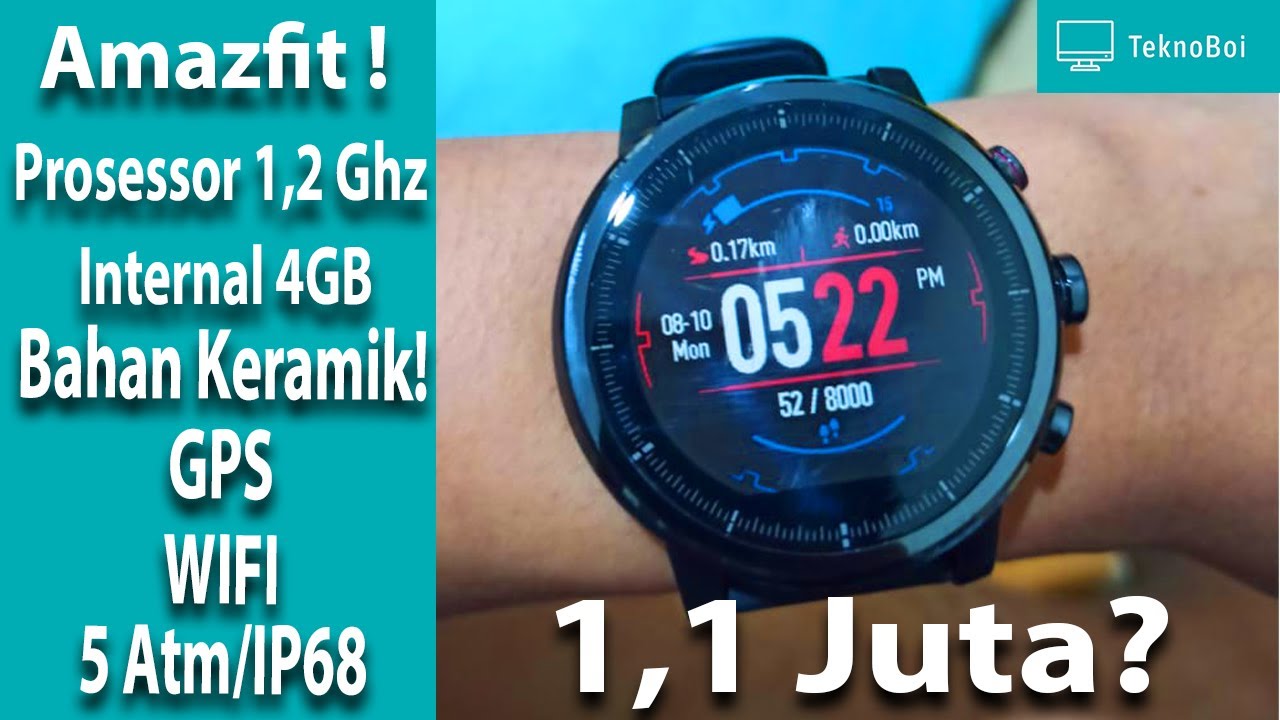 Smartwatch Amazfit Stratos 2 di Tahun 2020 | Jadi 1 Jutaan dengan fitur ...