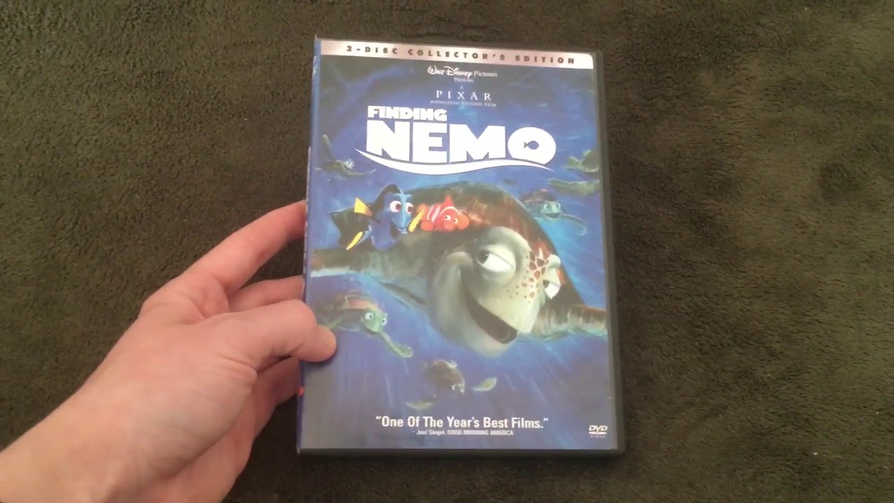 Finding Nemo DVD Review - YouTube