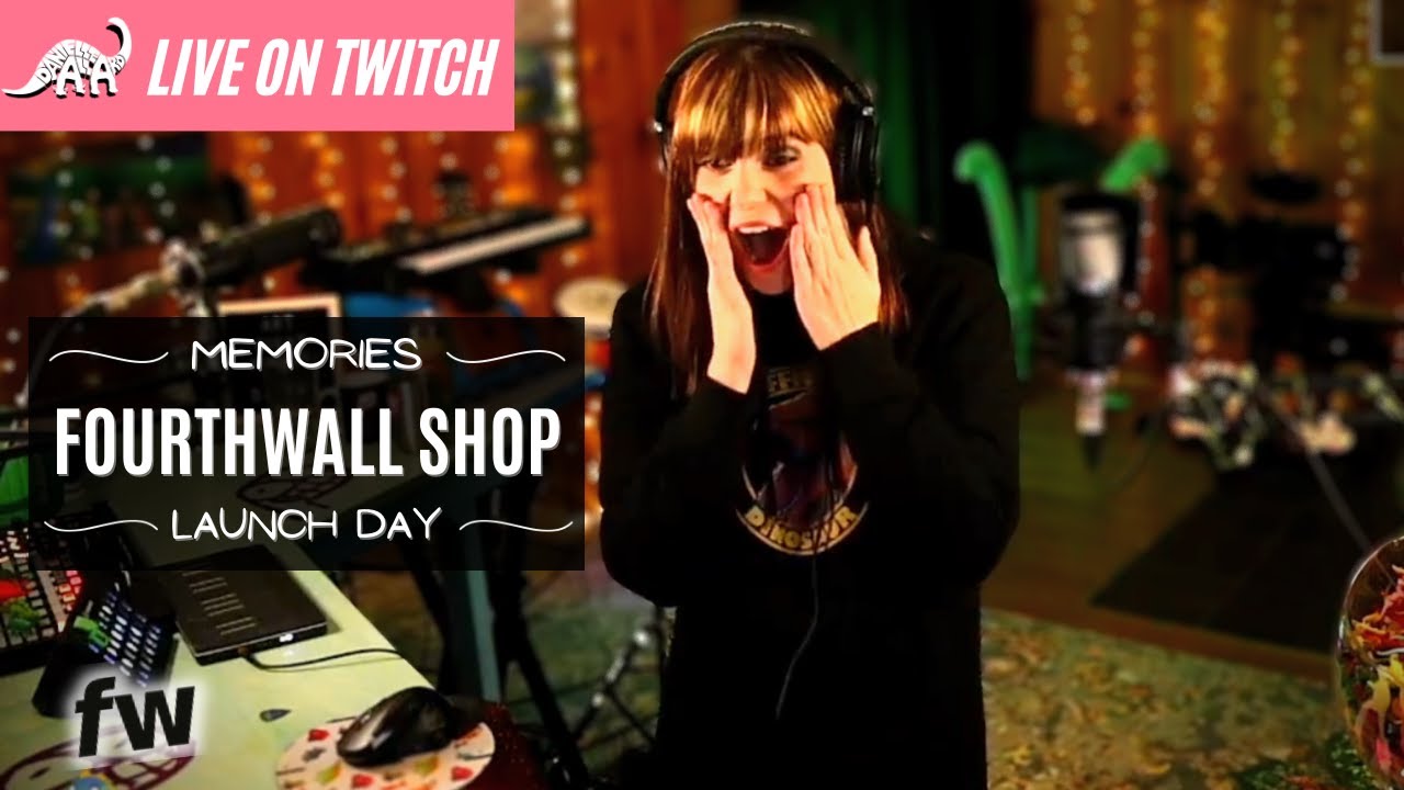 A Walk Down Memory Lane: Launching Our Fourthwall Shop - YouTube