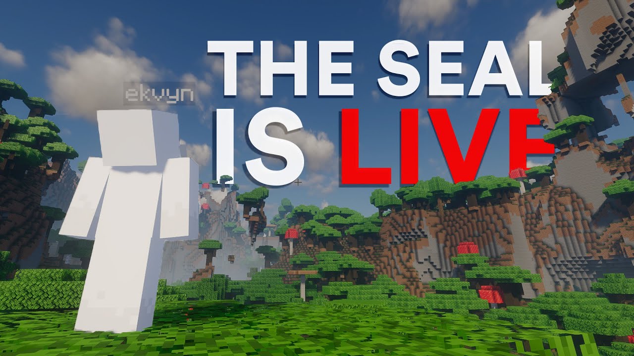 🔴 Minecraft Seal is late to a Start of an SMP - YouTube