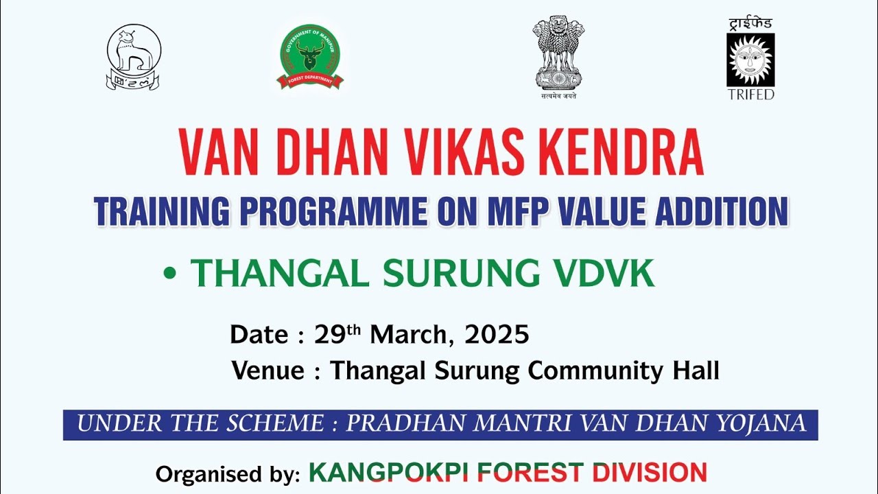 VDVK TRAINING PROGRAM MEP VALUE ADDITION TRIFED| 29th March, 2025 ...