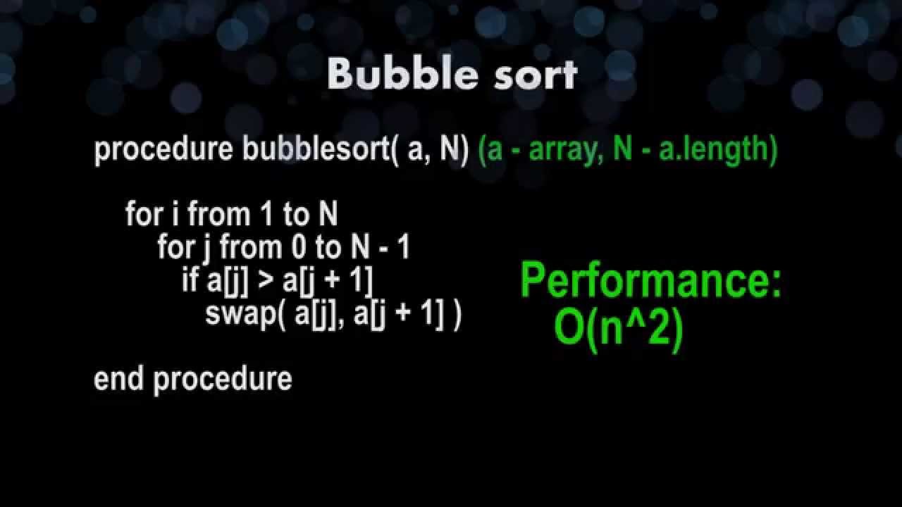 C Bubble Sort Youtube