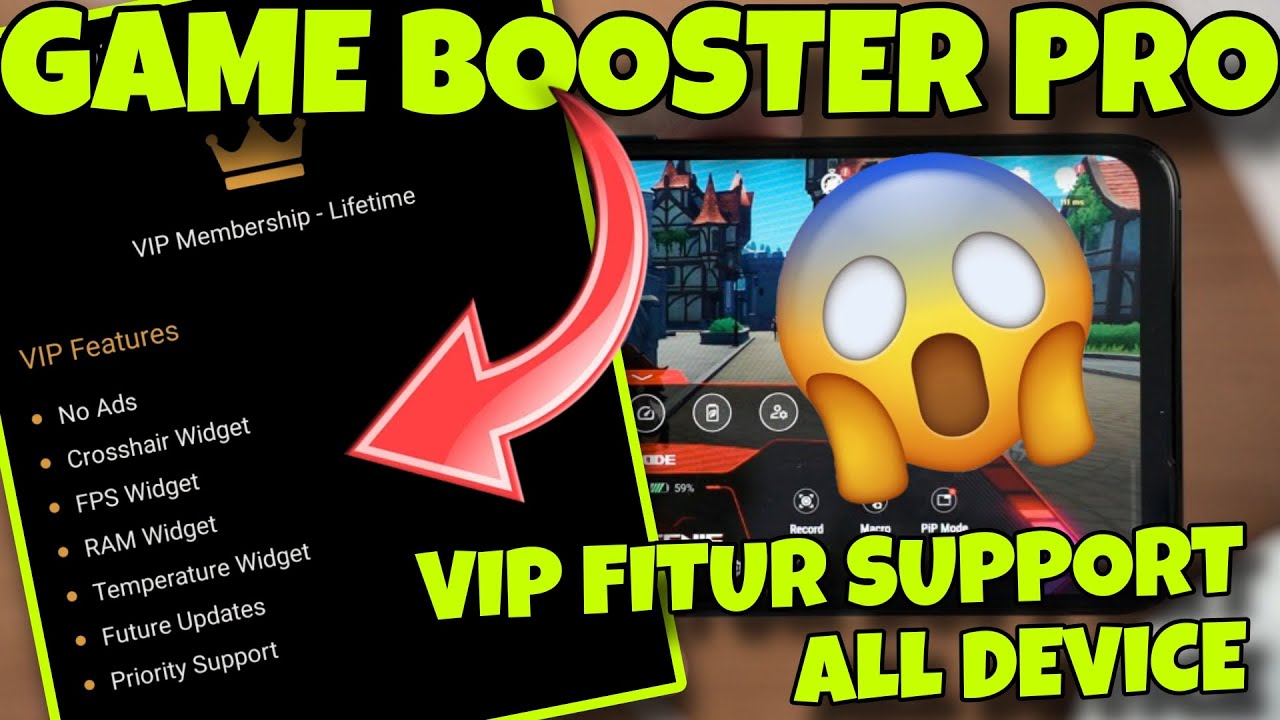 🔥 GAME BOOSTER PRO VIP 2025 - ANTI LAG & FPS NAIK! 🔥 - YouTube