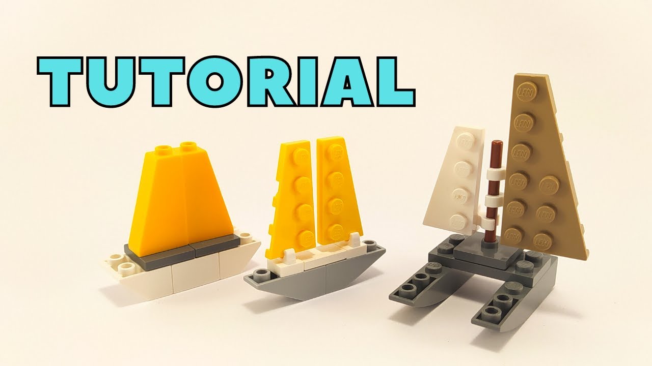 How to build MINI LEGO BOATS (tutorial) Part 2 - YouTube