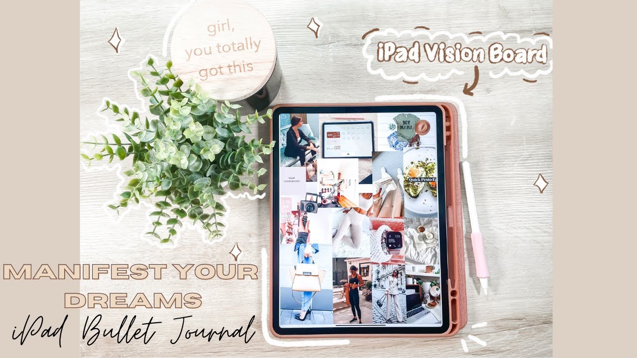iPad Bullet Journal | Creating Healthy Habits + Procreate Tutorial ...