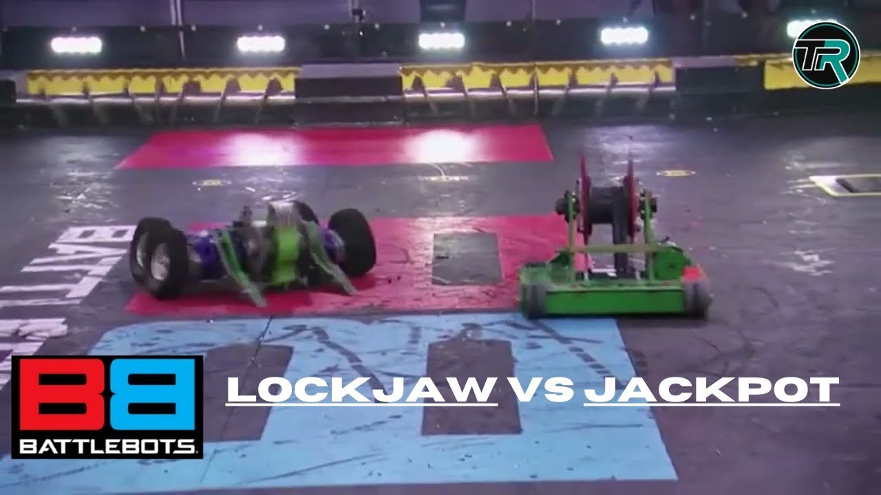 LOCKJAW VS JACKPOT | BATTLE BOTS SEASON 5 EPISODE 8 | Battlebots 2021 ...