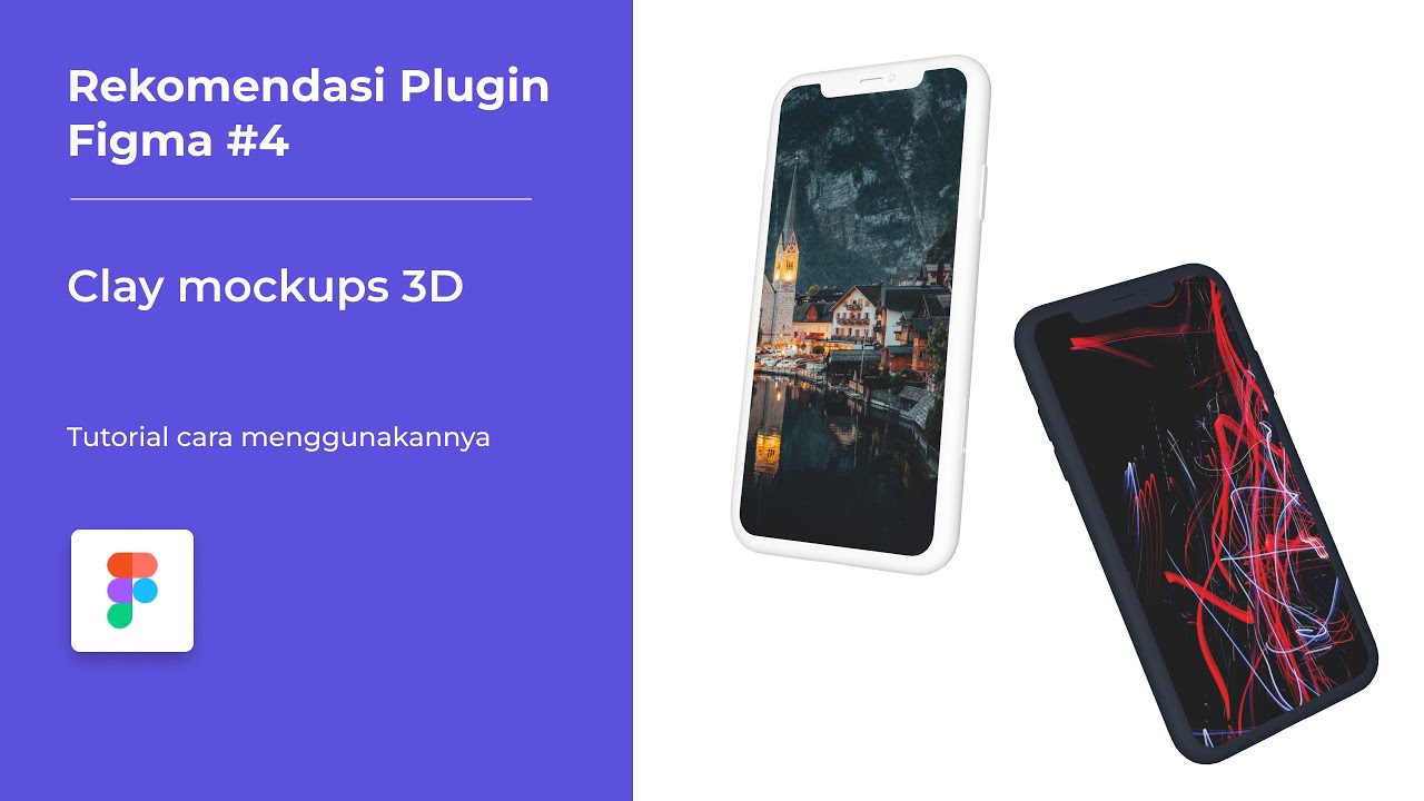 Rekomendasi Plugin Figma | Clay mockups 3D + Tutorial - YouTube
