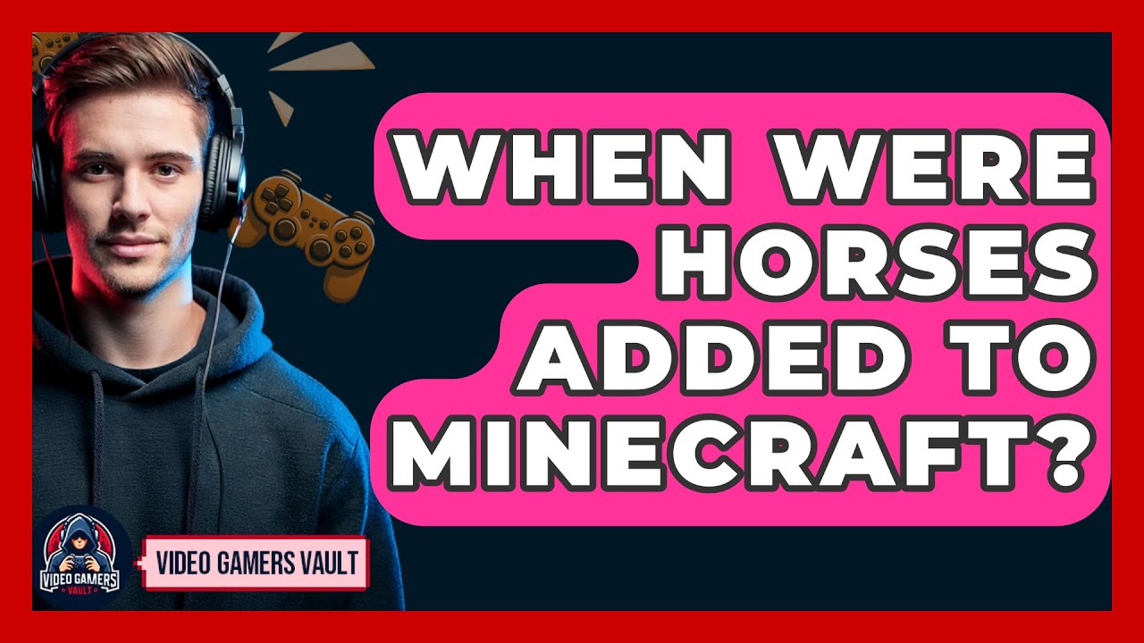 When Were Horses Added To Minecraft? - Video Gamers Vault - YouTube
