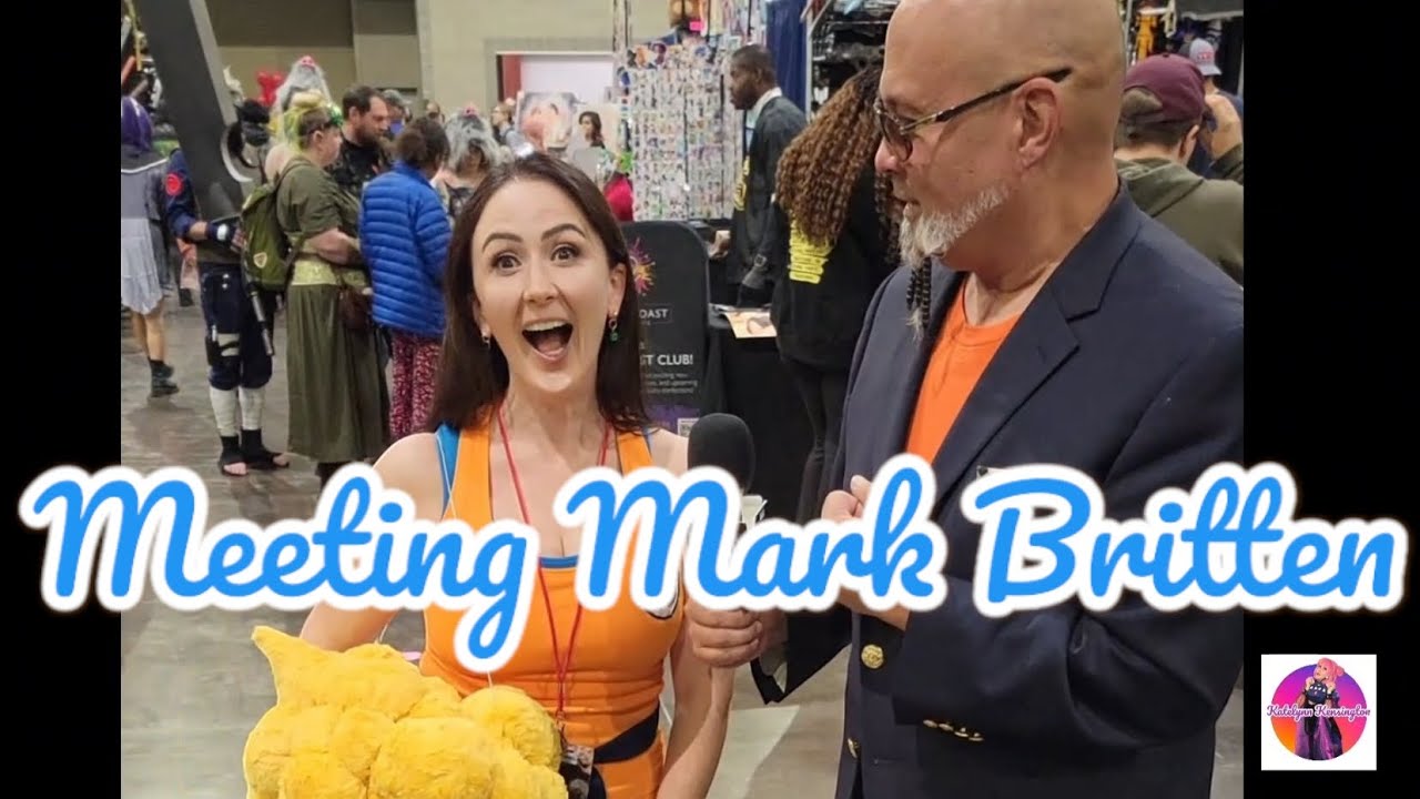 Meeting Mark Britten at RI Comic Con - YouTube