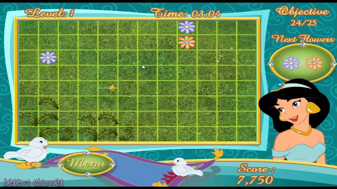 DISNEY PRINCESS Princess Magic Garden Mayhem English Episode Princess ...