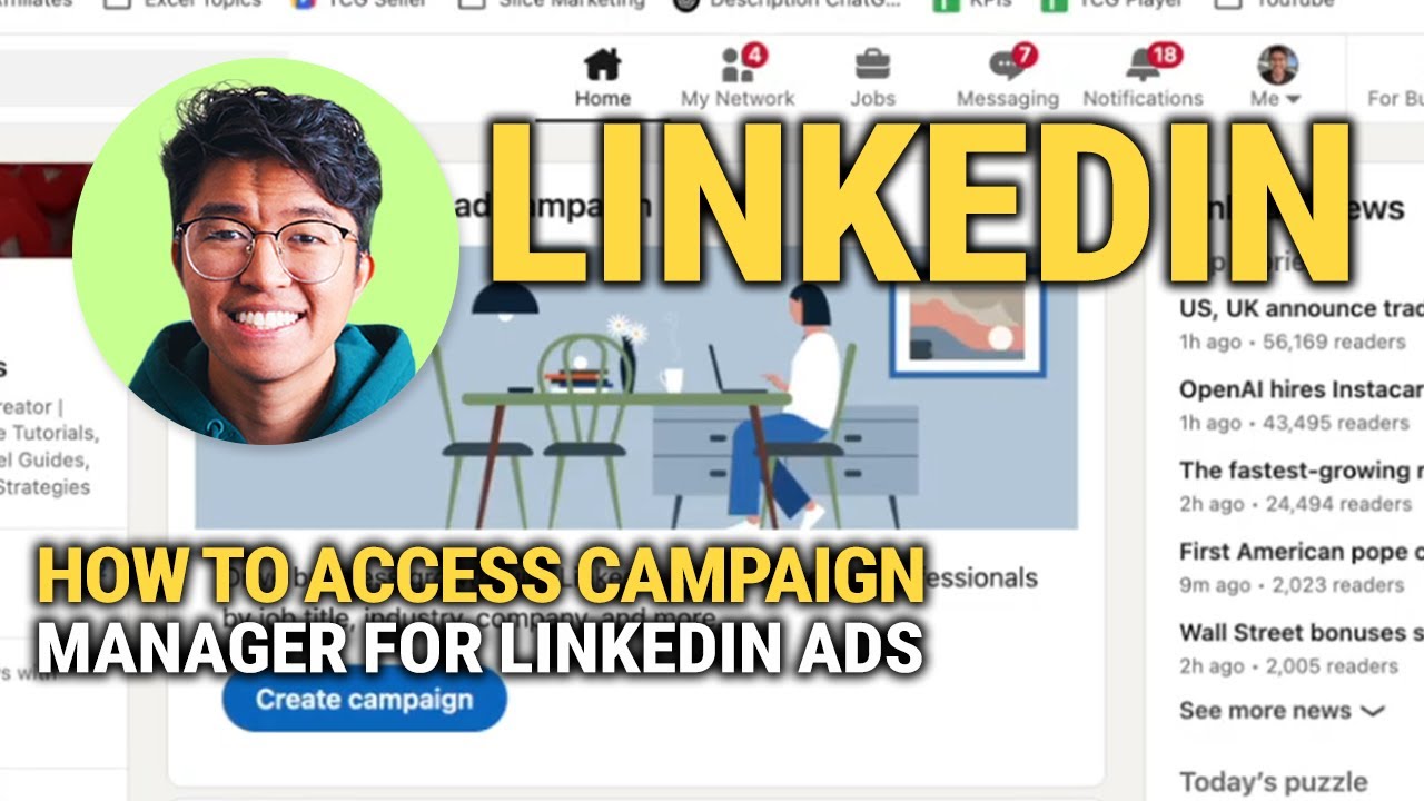 How To Access Campaign Manager For LinkedIn Ads: Step-by-Step! - YouTube