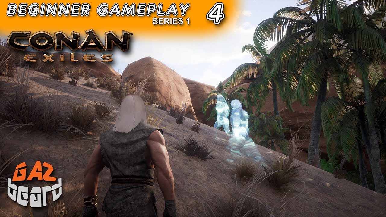 Conan Exiles | Beginner Gameplay Ep.4 - Base Building Begins - YouTube