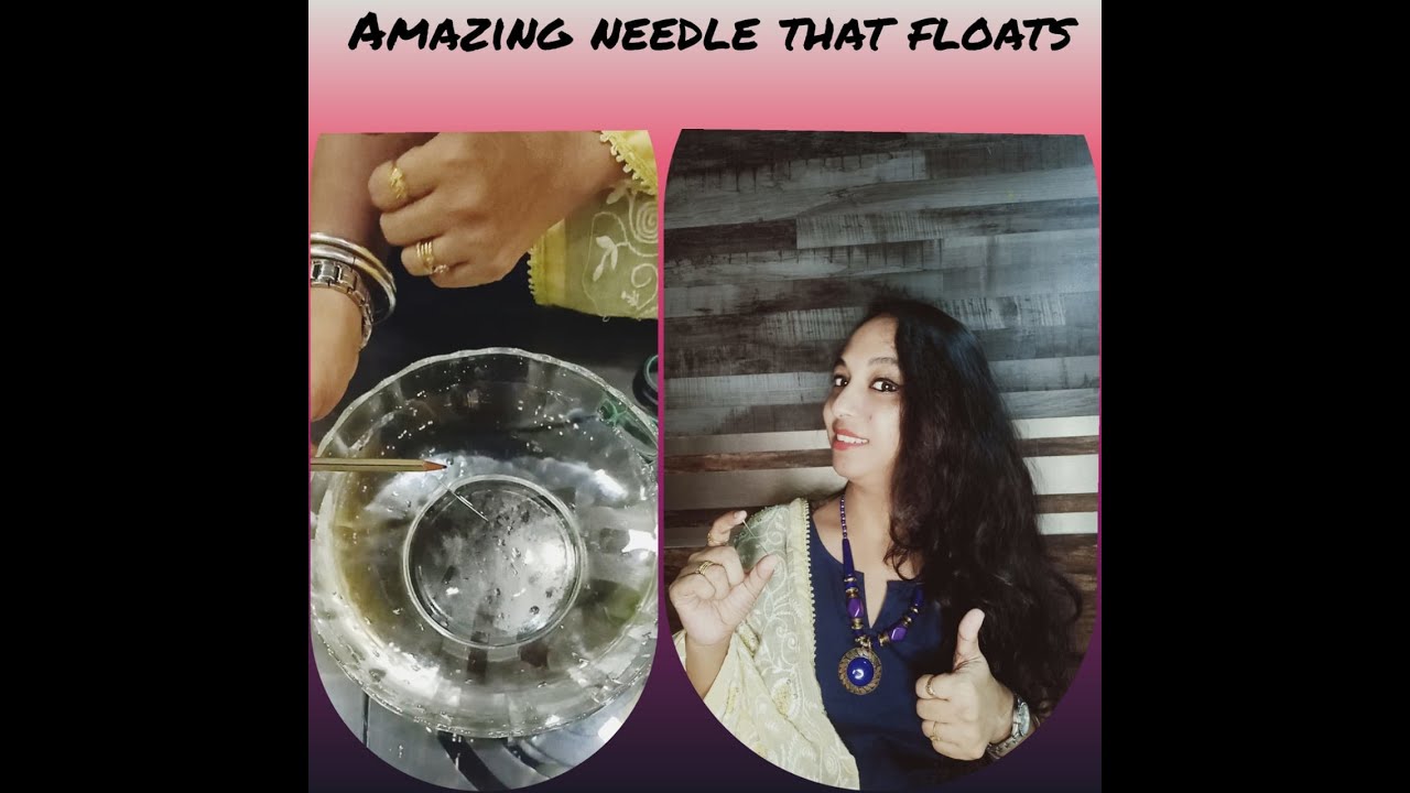 Amazing Needle That Floats Surface Tension YouTube amazing-needle-that-floats-surface-tension-youtube