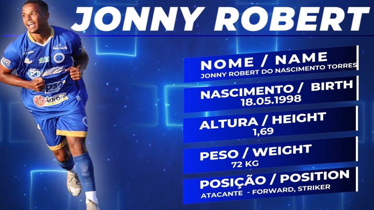 JONNY ROBERT - ATACANTE/2022 - YouTube