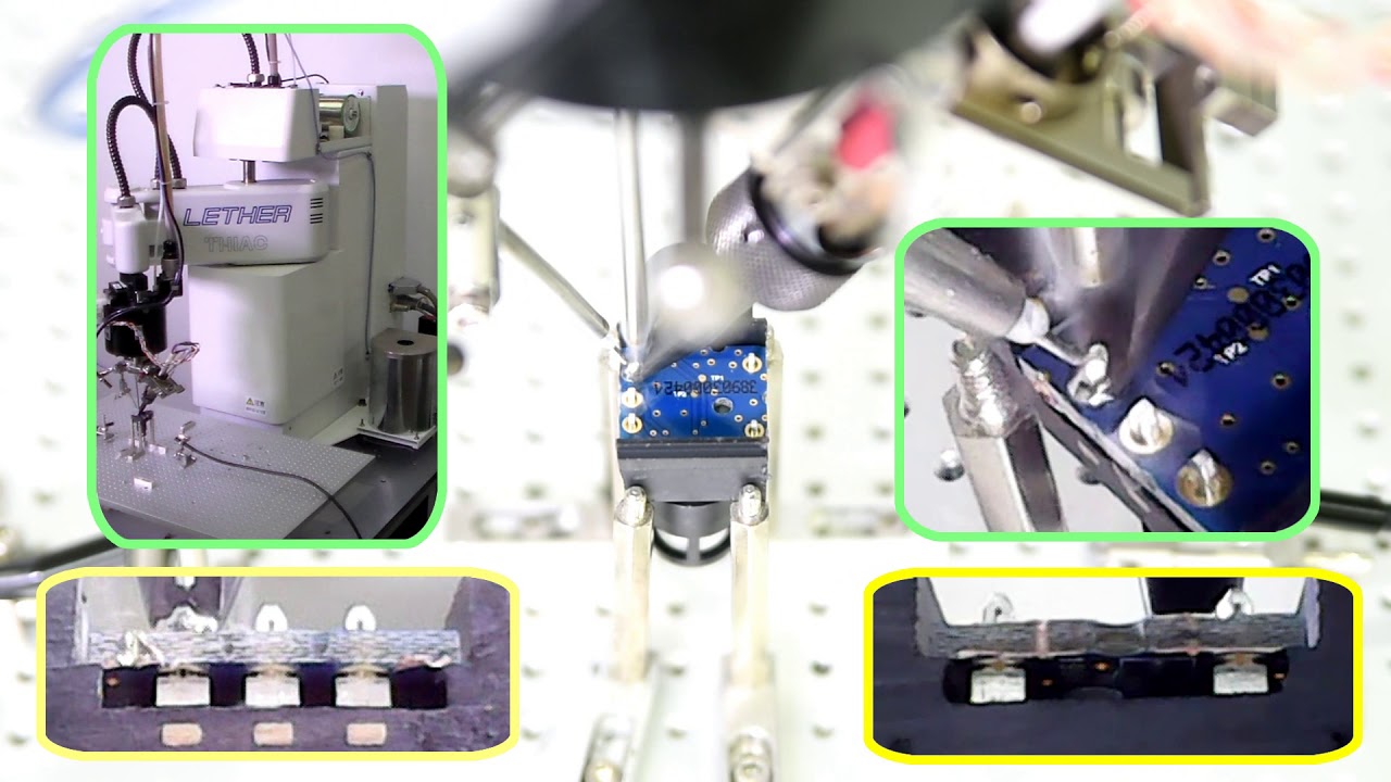자동 납땜 로봇 솔더링(Auto robot Soldering) - Point Soldering #05 - YouTube