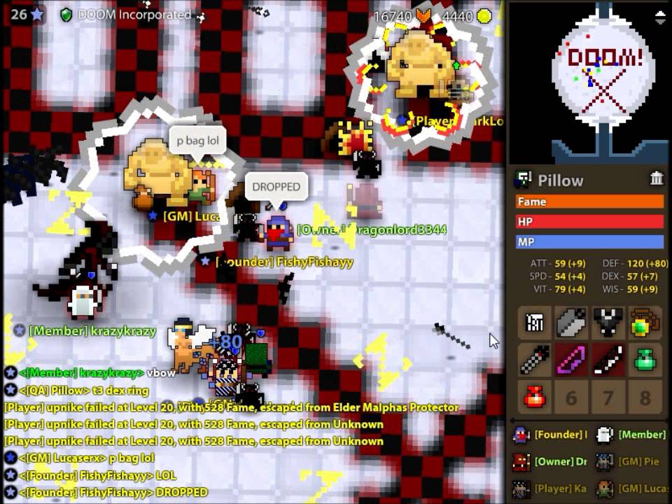 ROTMG Pserver: Doomed realms EP.4: Elder bosses - YouTube