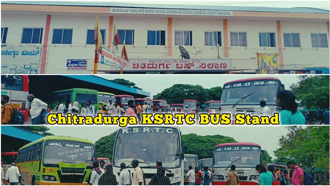 Chitradurga KSRTC Bus Stand, Karnataka #viralvideo #video - YouTube
