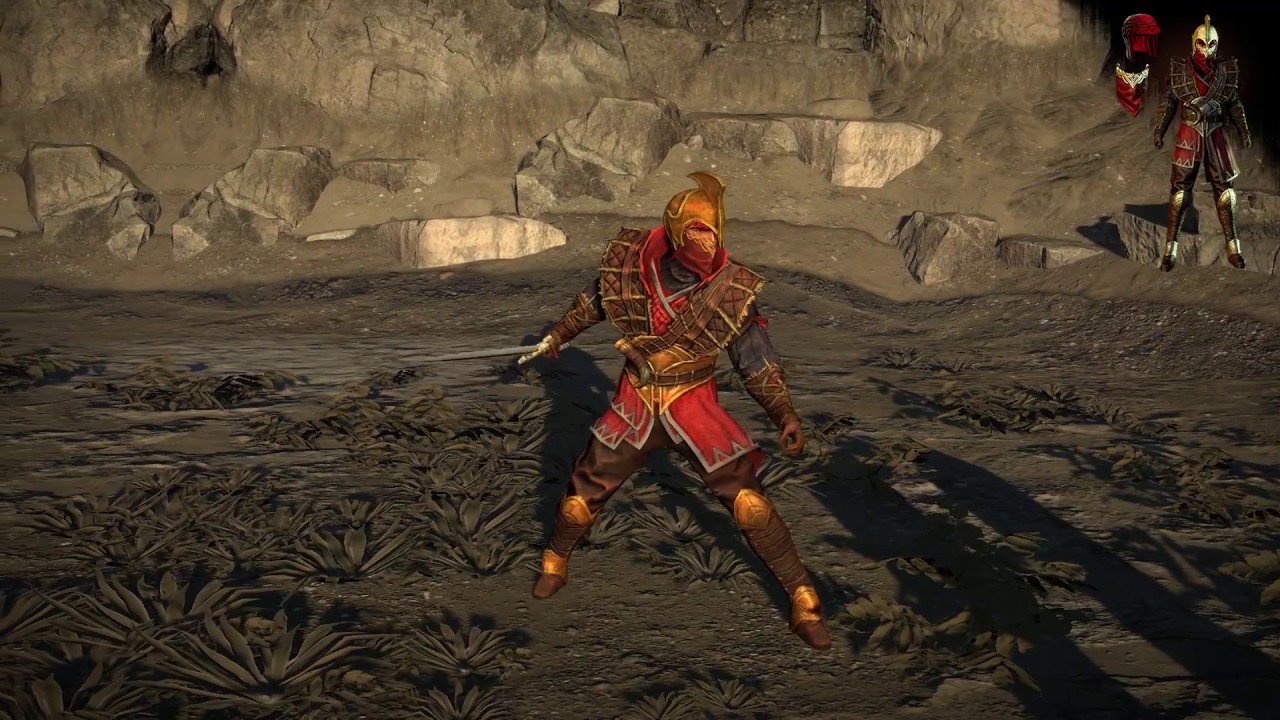 Path of Exile: Desert Armour Set - YouTube