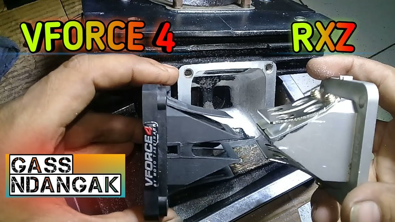 Blok Rx king porting membran VFORCE 4 dan membran RXZ - YouTube