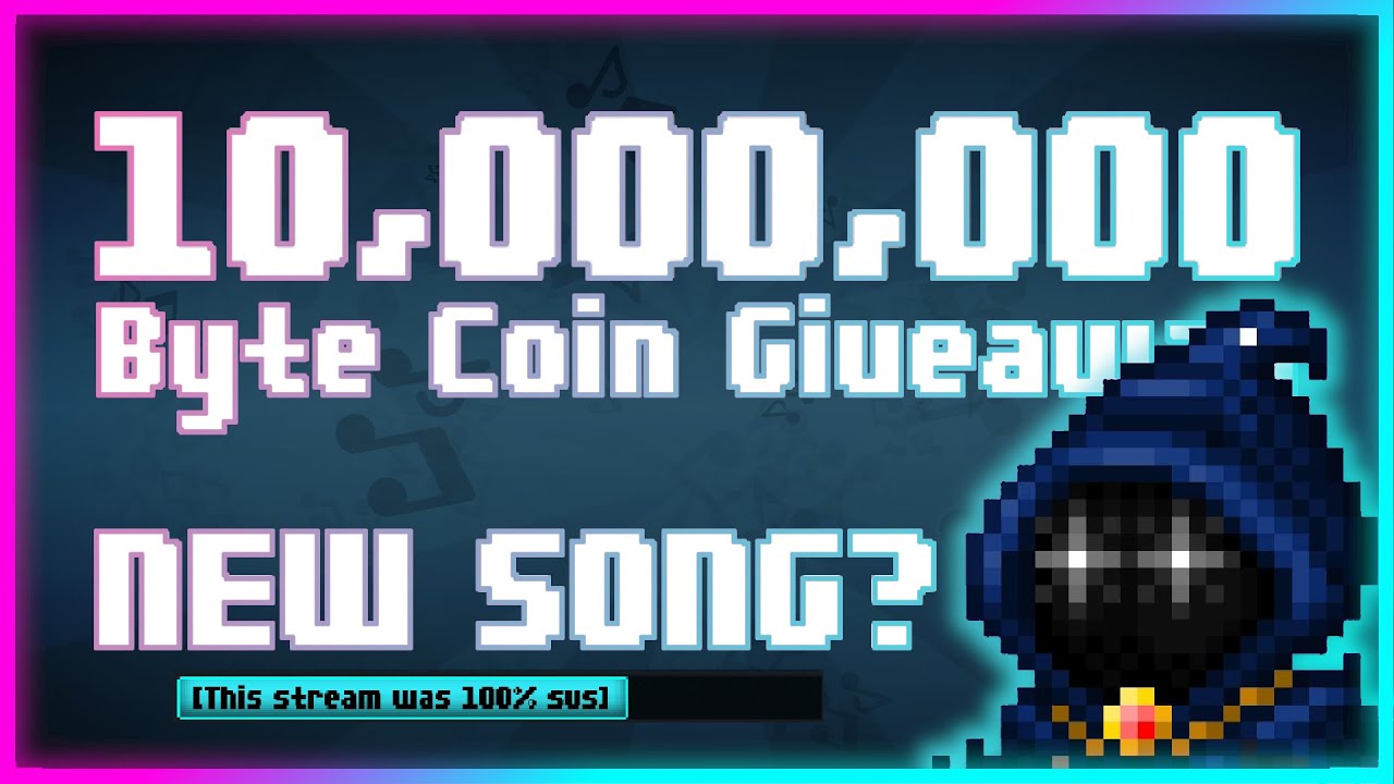 Surprising Twitch Viewers: 10M+ Byte Coins Giveaway & Rap Song! - YouTube