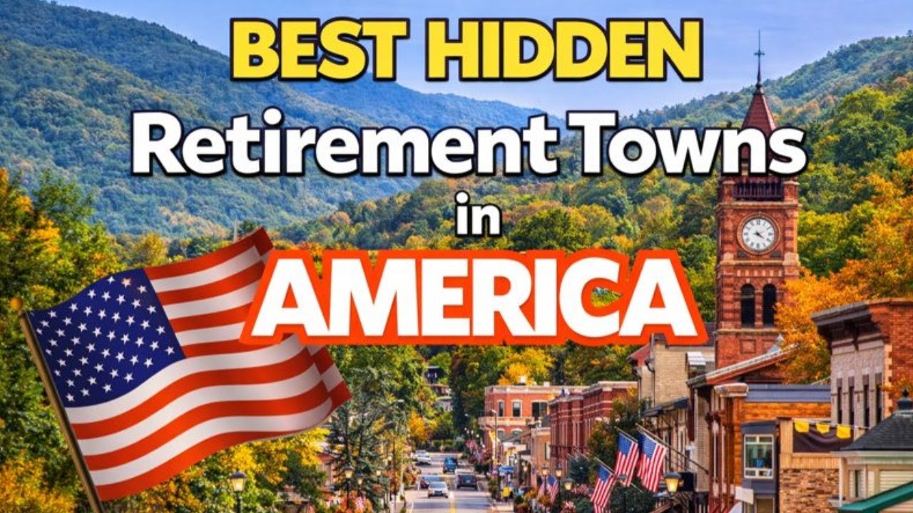 10 Best Kept Secret Retirement Towns in America (update) - YouTube
