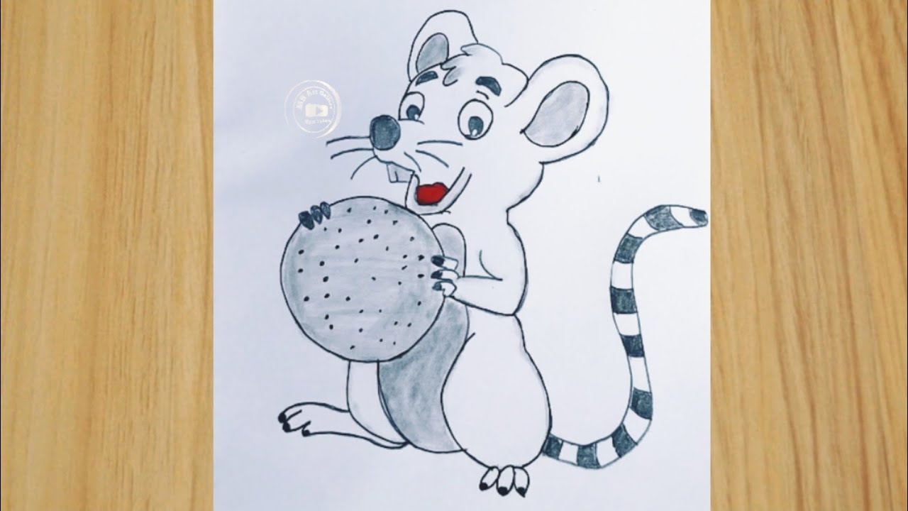 easy pencil sketch tutorial || how to draw ||pencil sketch - YouTube