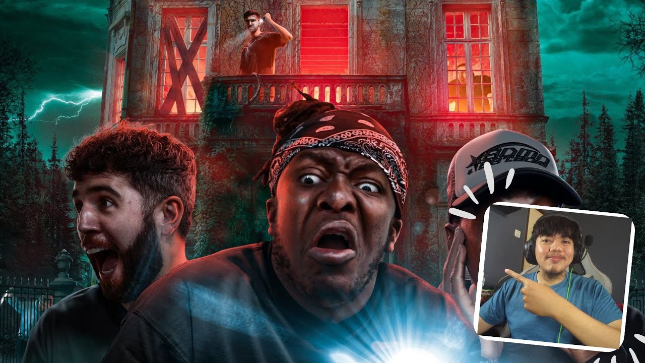 REACTING TO SIDEMEN GOING TO HAUNTED PLACES LIVE - YouTube