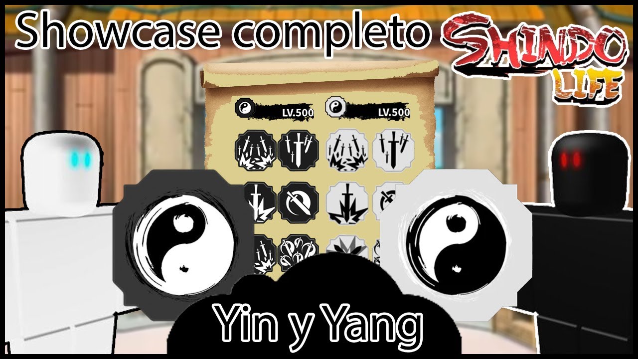 Showcase completo del Ying y el Yang - shindo life - YouTube