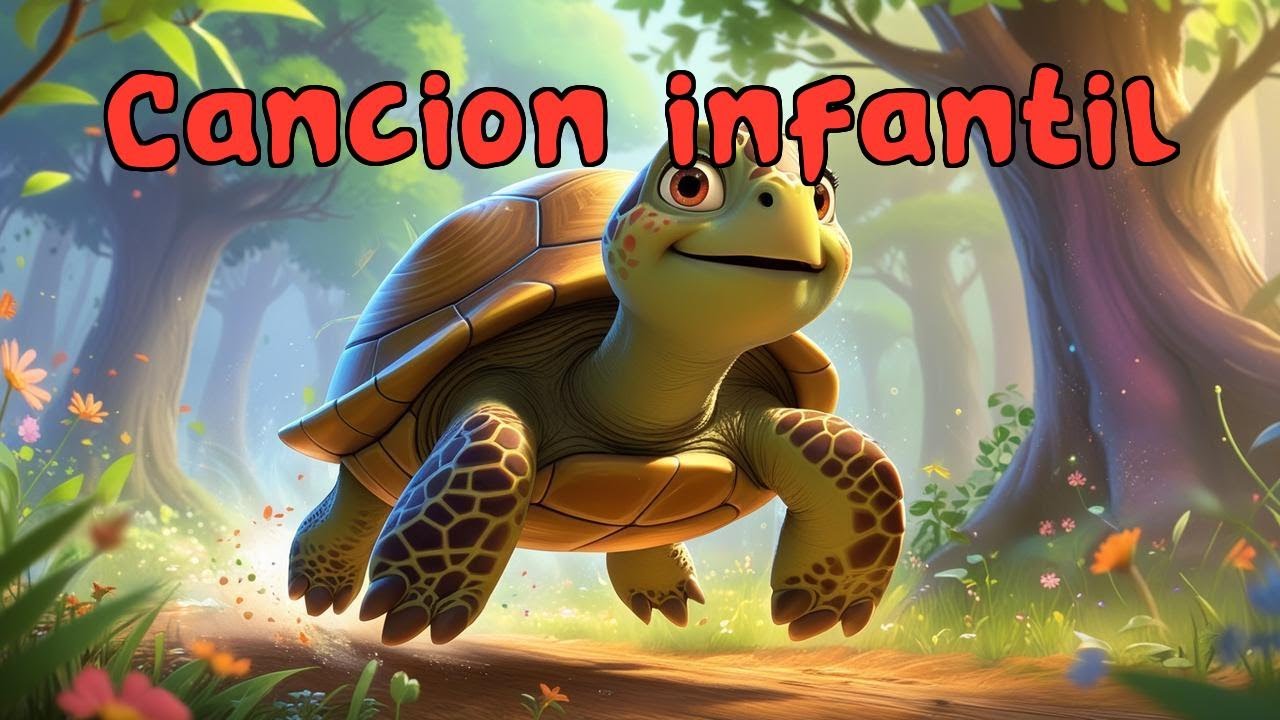 🐢 La tortuga veloz – canción infantil divertida - YouTube