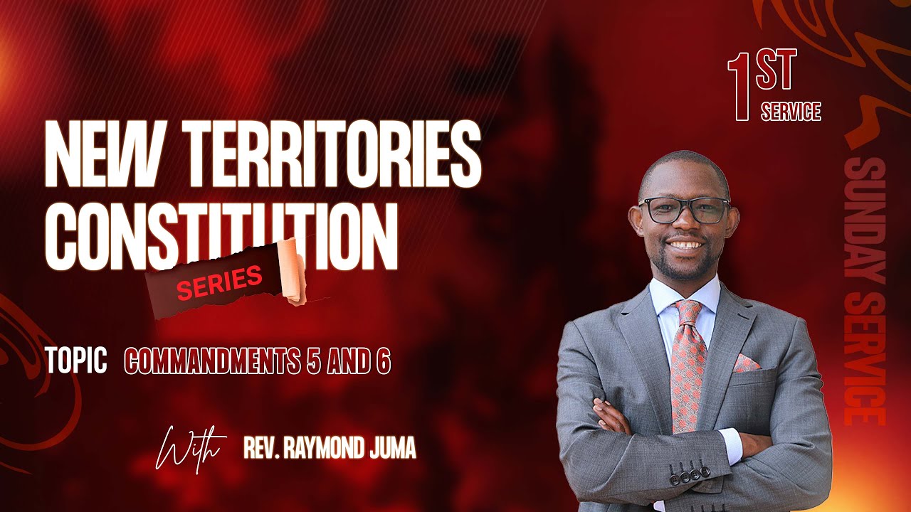 COMMANDMENTS 5 AND 6 | REV. RAYMOND MUSYOKA JUMA | FIRST SERVICE | 10TH NOVEMBER 2024 - YouTube