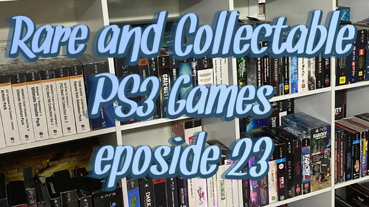 Rare and Collectable PS3 Games Episode 23 - YouTube