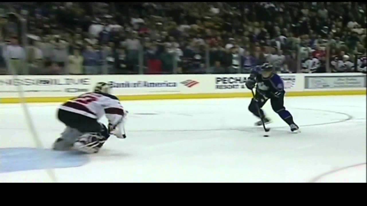 Rookie Anze Kopitar scores a shoot out goal vs. Martin Brodeur - YouTube