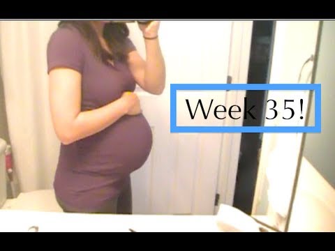 PREGNANCY VLOG- WEEK 35! - YouTube