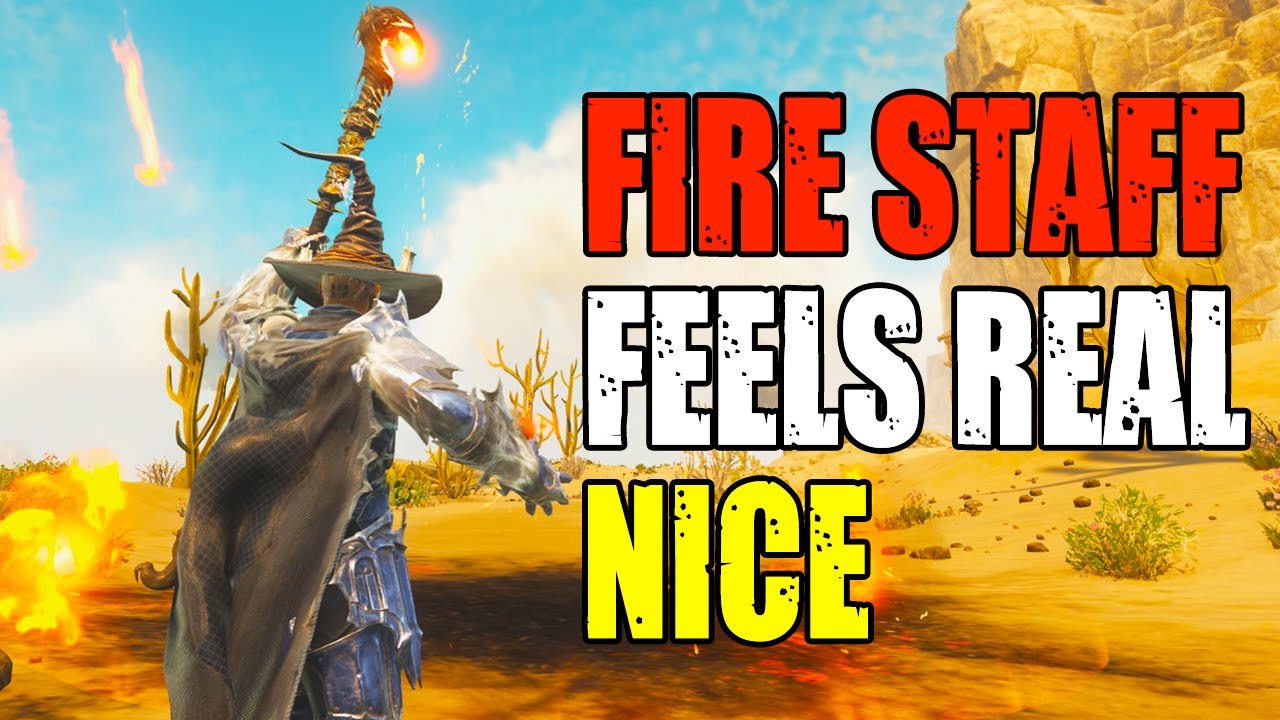 Trying AoE Fire Staff Build on PTR - New World PvP - YouTube