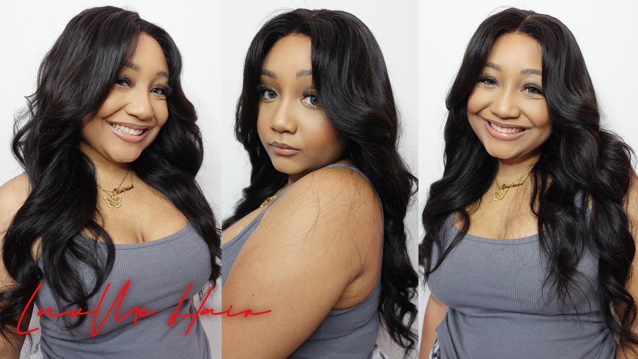 Trendy Layered Cut Loose Body Wave 5x5 Closure HD Lace Glueless Wig ...