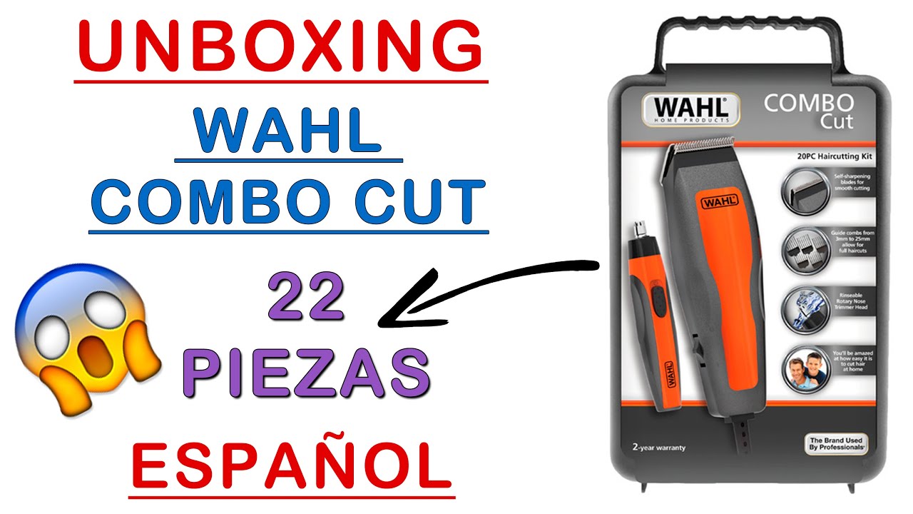 WAHL COMBO CUT (Unboxing) - En Español - YouTube