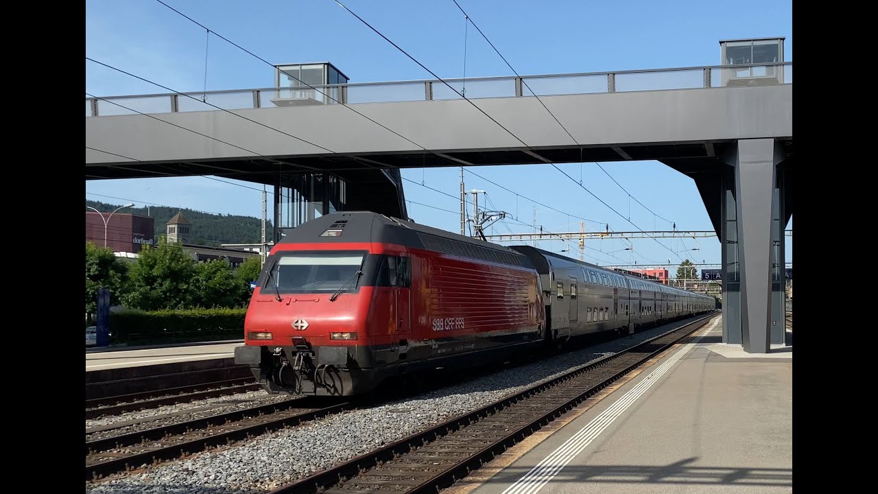 SBB InterRegio Luzern - Zürich HB - YouTube