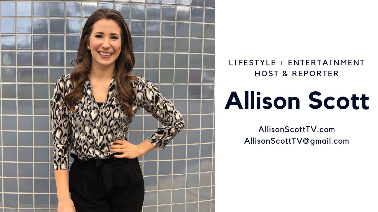 Allison Scott - Entertainment Host and Reporter Reel - YouTube