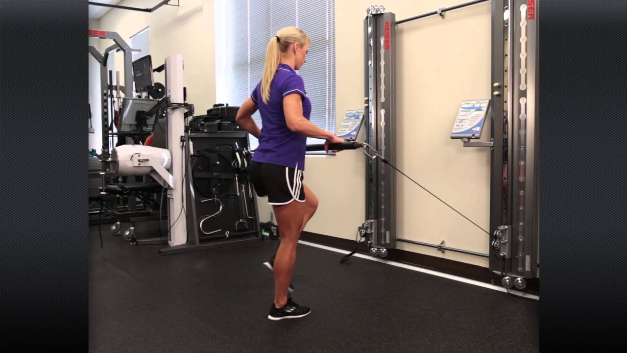 Single Leg RDL with Rip Stick - YouTube