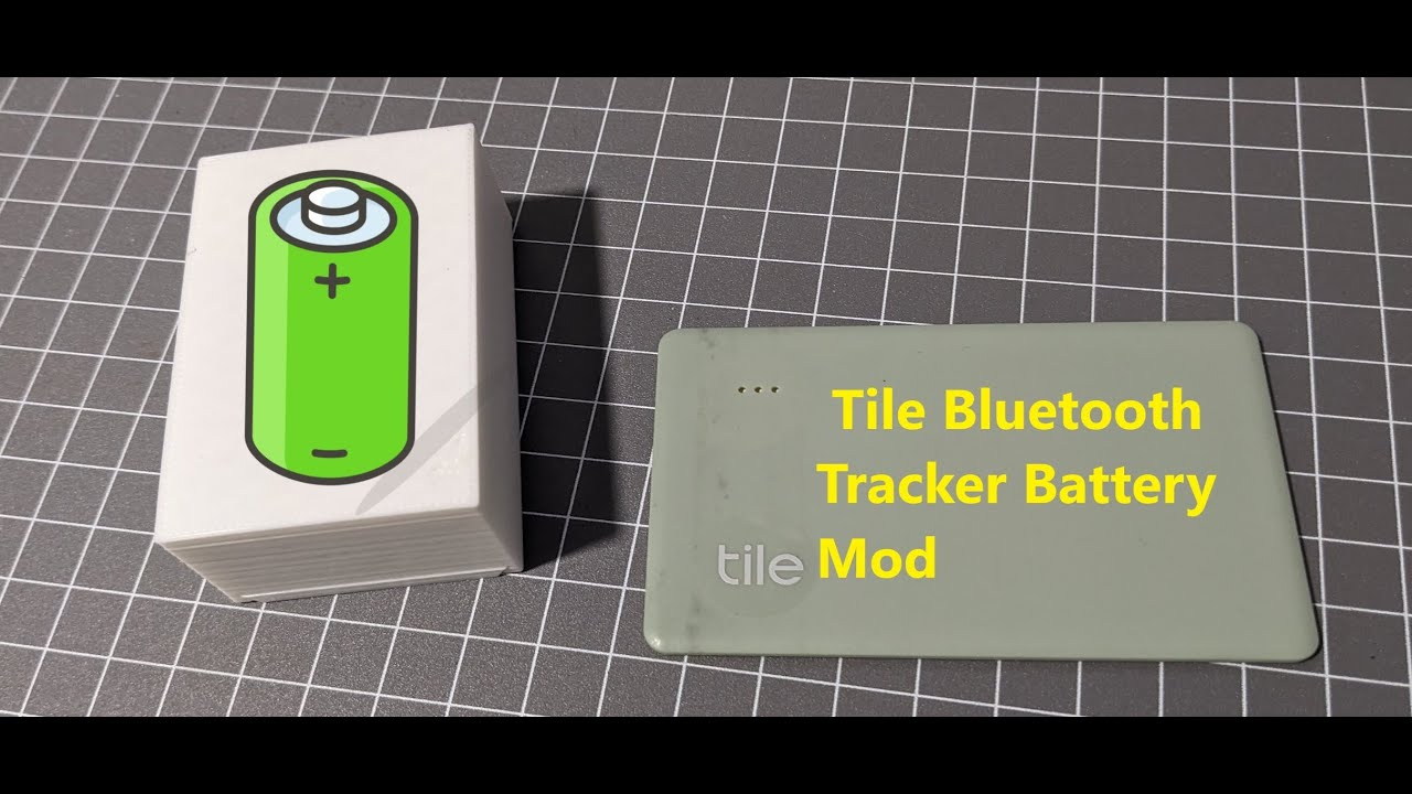 Reuse a Disposable Tile Bluetooth Tracker with a Battery Mod - YouTube