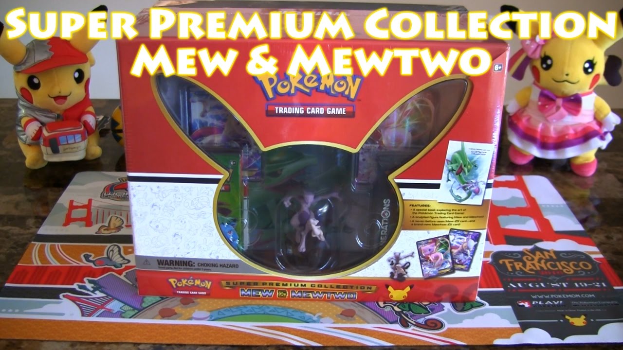 Opening a Super Premium Collection Mew & Mewtwo Box! - YouTube
